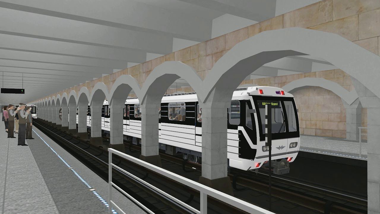 Trainz 2012: Budapest M3 Metró 81-717.2k / Budapest M3 Subway ...