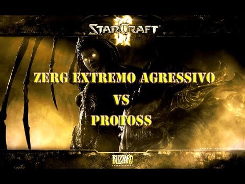 Starcraft 2 | SSJ2 Full Agresivo Zerg Macro vs Protoss - YouTube