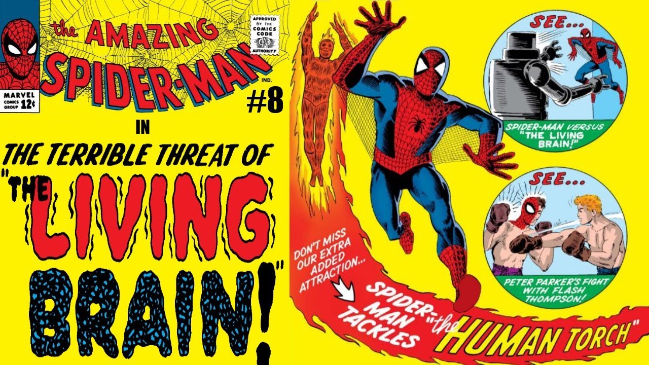 "The Living Brain! | Amazing Spider-Man #8 - YouTube