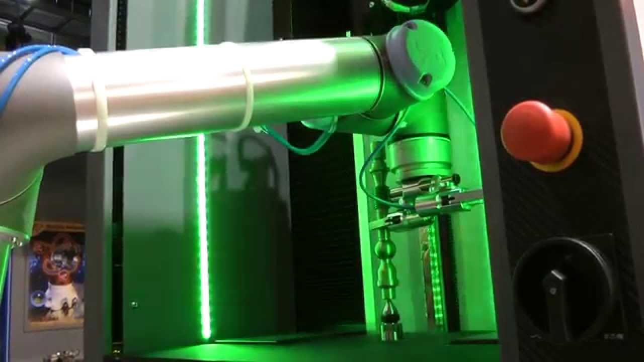 MSV 2014 - VICI VISION MTL 500 Ergon + Robot UR5 - YouTube