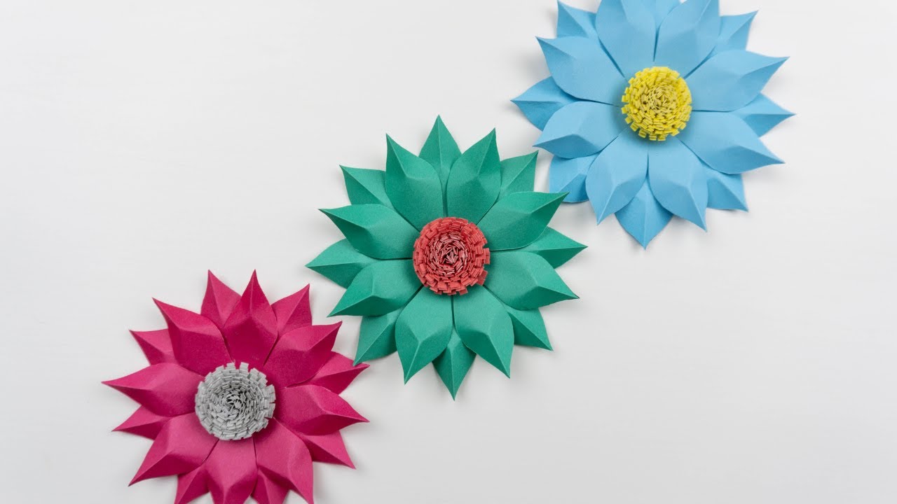DIY Paper Flowers: Step-by-Step Tutorial - YouTube