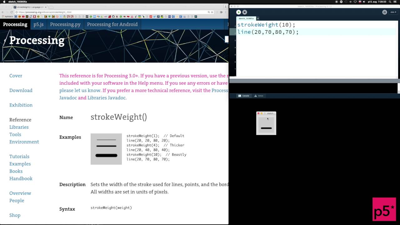 ☕️ 50.časť ☞Primitívi 1 - Java Processing pre začiatočníkov║ Programovanie s Yetim - YouTube