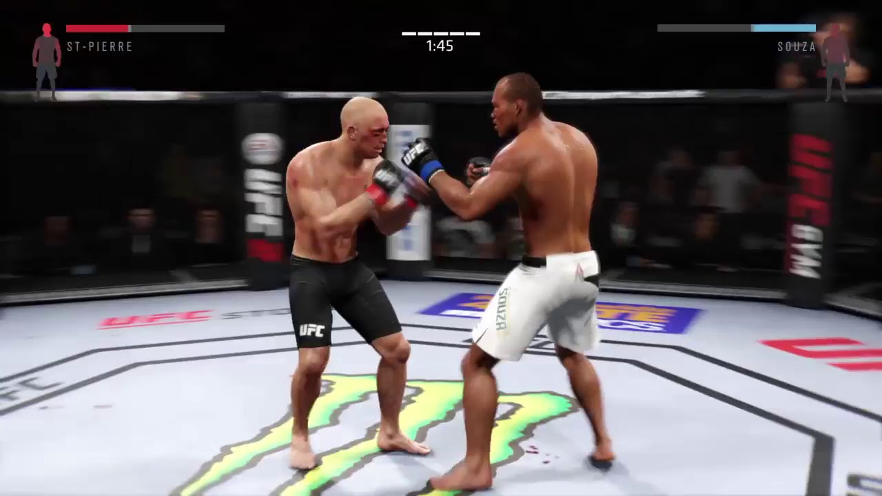 UFC Ultimate Team created fighter the WARRIOR - YouTube