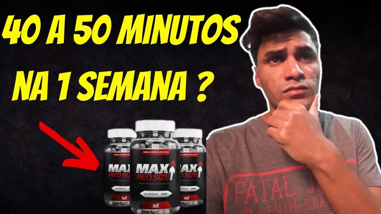 Max red Size FUNCIONA PARA TODOS ? Max red size FUNCIONA MESMO ? Max ...