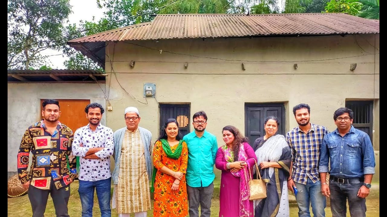 শুটিং এর প্রথম দিন | Aa Kho Mo Hasan | Nadia | Vlog 1 | Kaligong ...