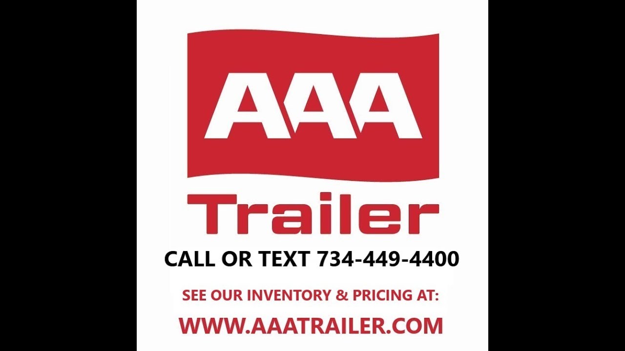 LOOK 7X14 Tandem Axle Toy Hauler / Enclosed Cargo Trailer - AAA Trailer ...