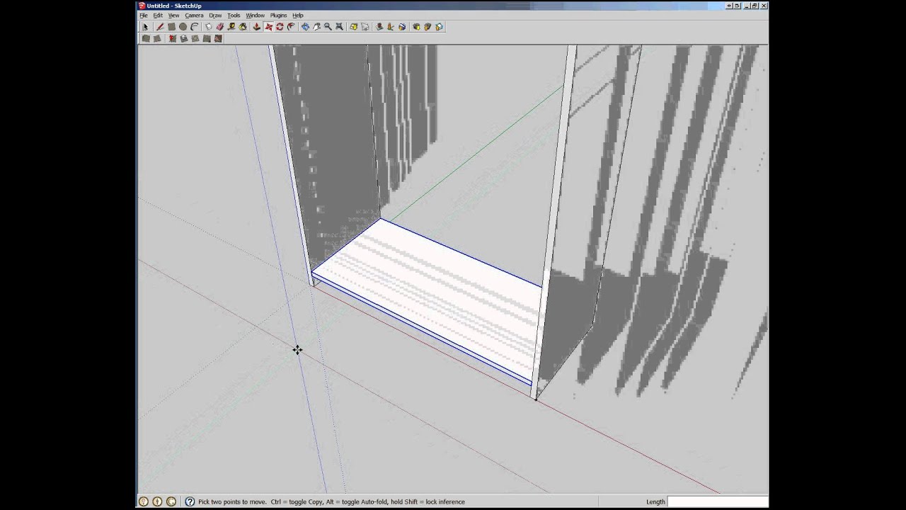 Tutorial for Building Bookcase in SketchUp - YouTube