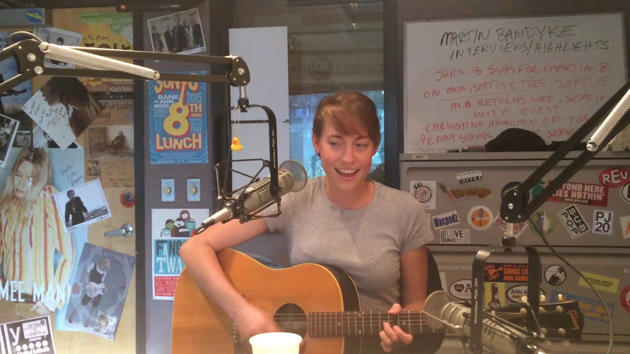 Anna Burch debuts "2 Cool 2 Care" 9/13/15 Tree Town Sound - YouTube