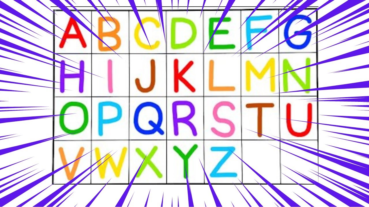 ALPHABET DRAWING LORE | A To Z | how to draw | alphabet | by boon for ...