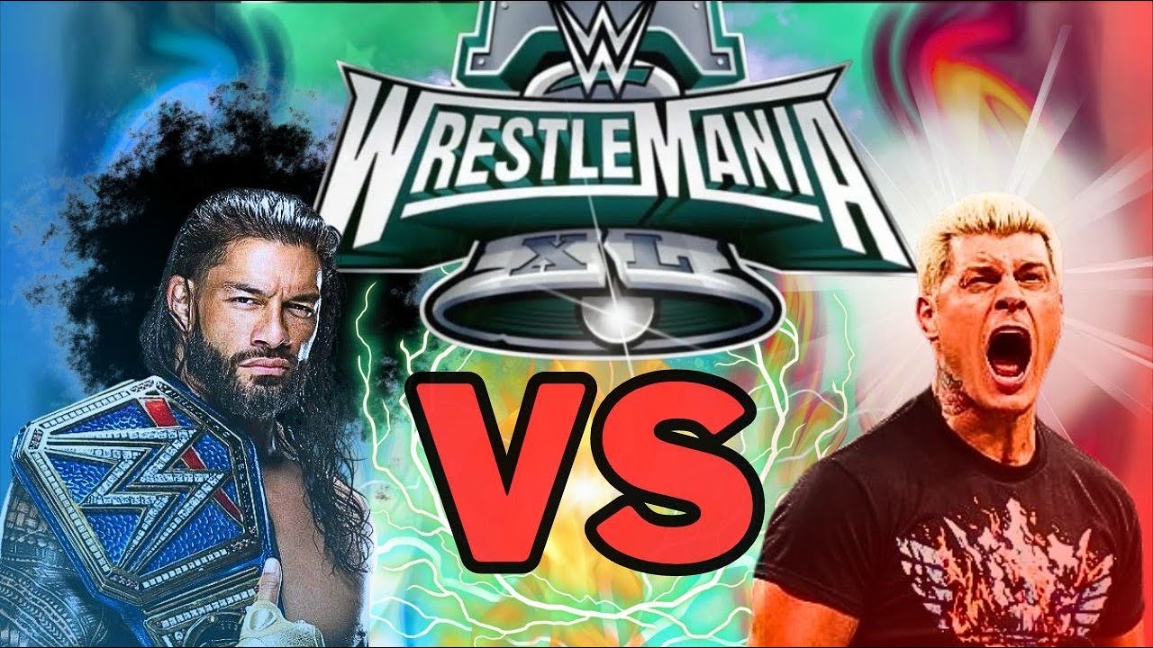 FULL MATCH - ROMAN REIGNS VS CODY RHODES FOR UNIVERSAL CHAMPIONSHIP IN ...