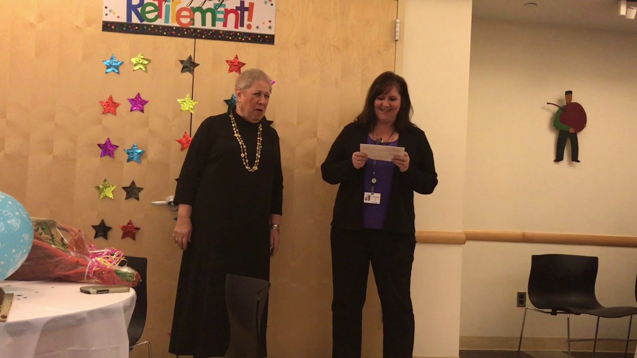 Nancy's Retirement Party - YouTube