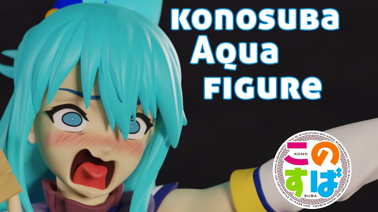 KonoSuba Aqua Anime Figure - YouTube