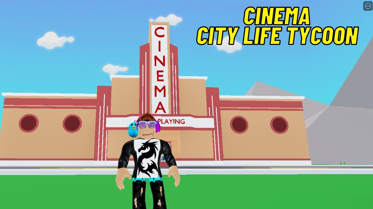 CINEMA + REBIRTHS New Update Roblox City Life Tycoon - YouTube
