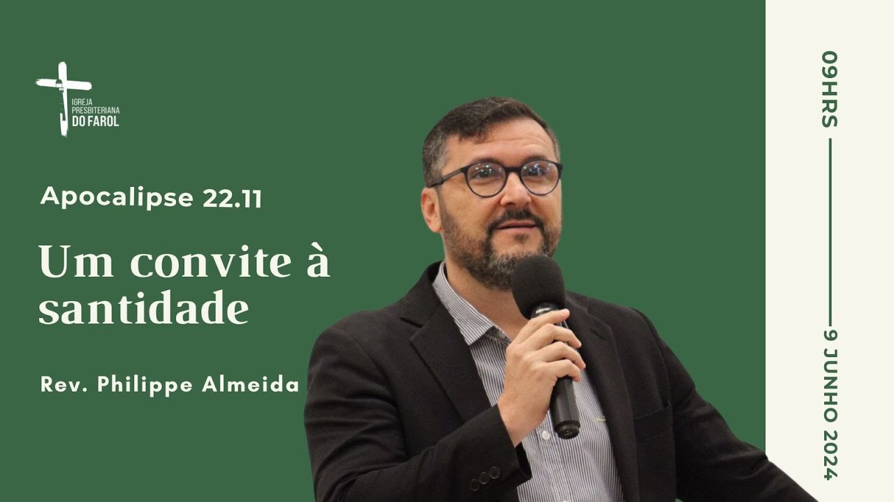 Um convite à santidade - Rev. Philippe Almeida - YouTube