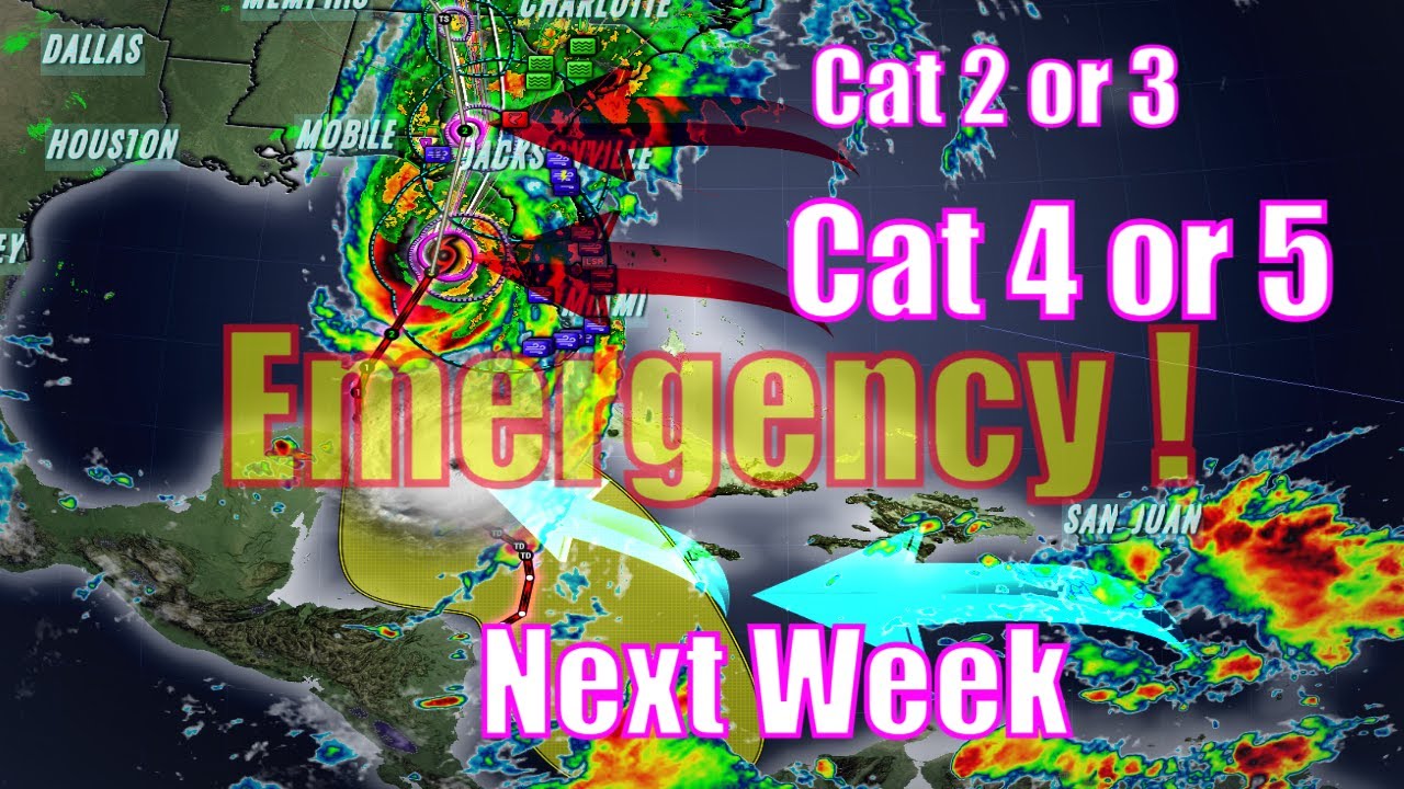 EMERGENCY! Strengthening Cat 4 Helene & Another One Coming! - YouTube