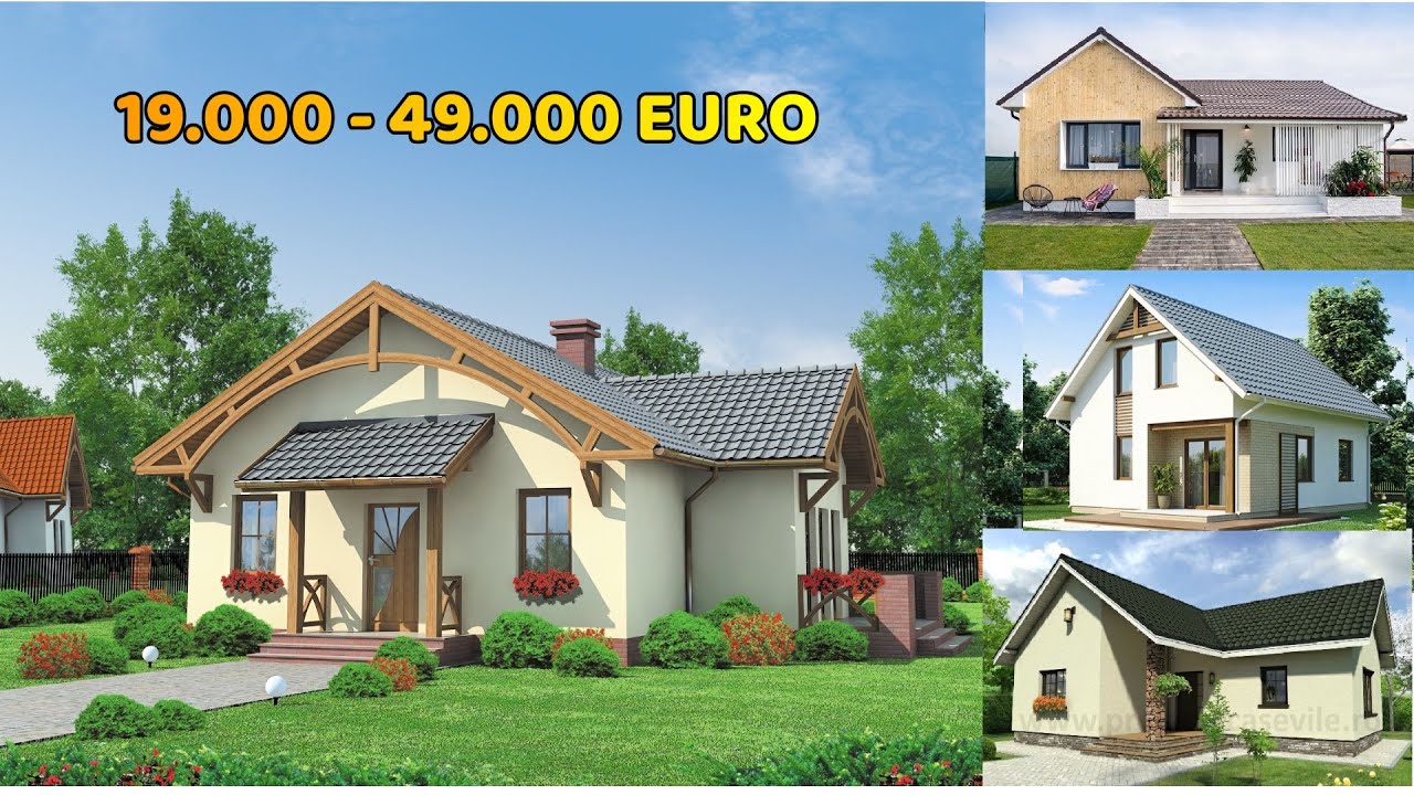 CASE IEFTINE si frumoase. PROIECTE pentru orice buzunar - YouTube