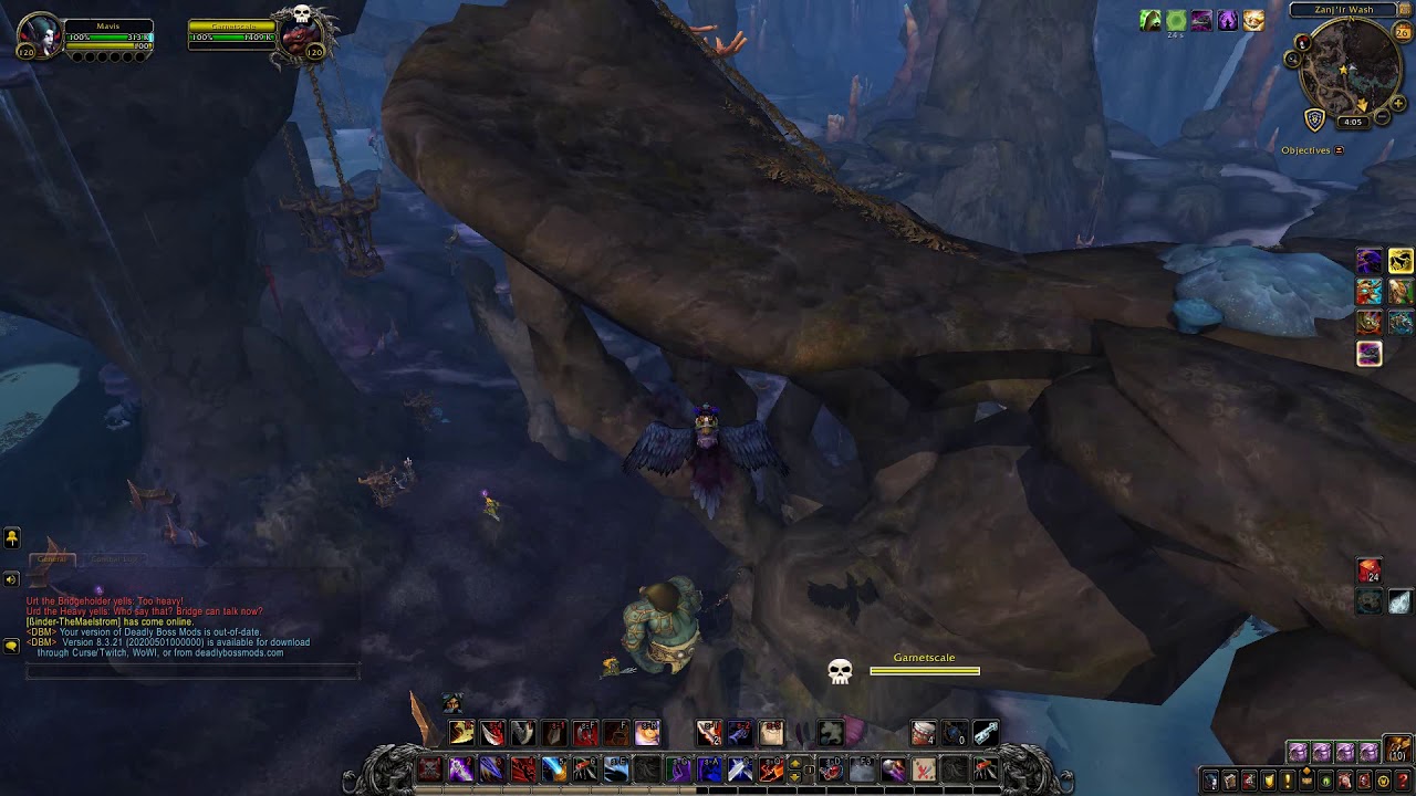 Garnetscale Rare location in Nazjatar - YouTube