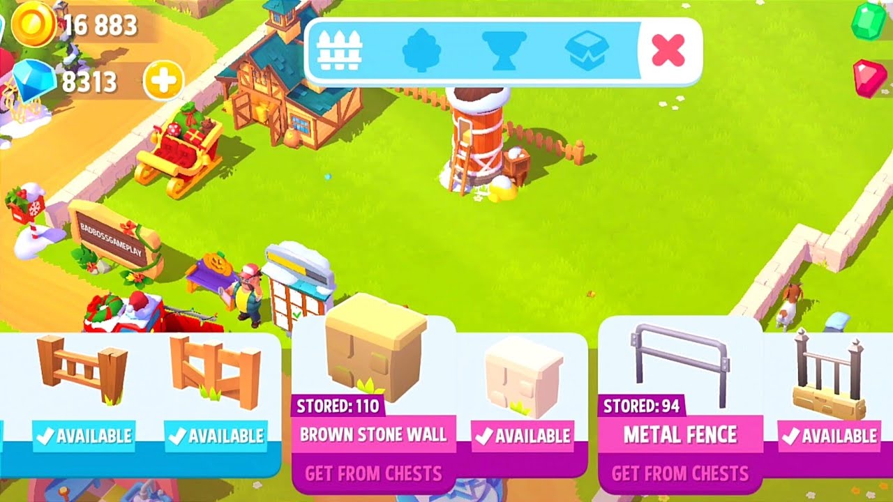 My Farm Makeover #16 | Stone Wall | FarmVille 3 – Farm Animals - YouTube