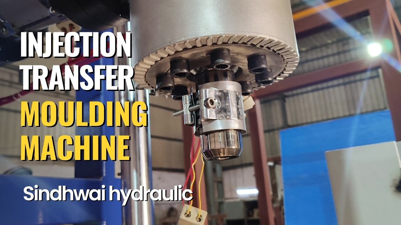 Injection Transfer Moulding Machine 4KG | Sindhwai Hydraulic - YouTube