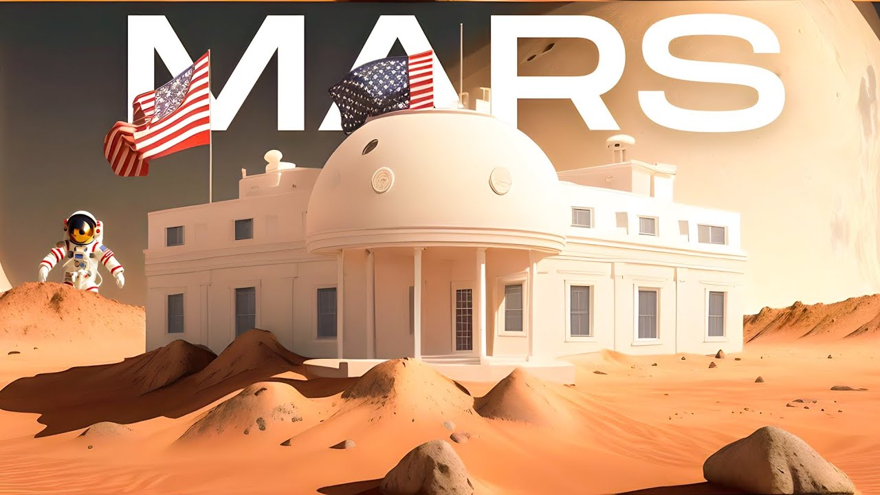 Life on Mars in 100 YEARS (2123) - AI - YouTube