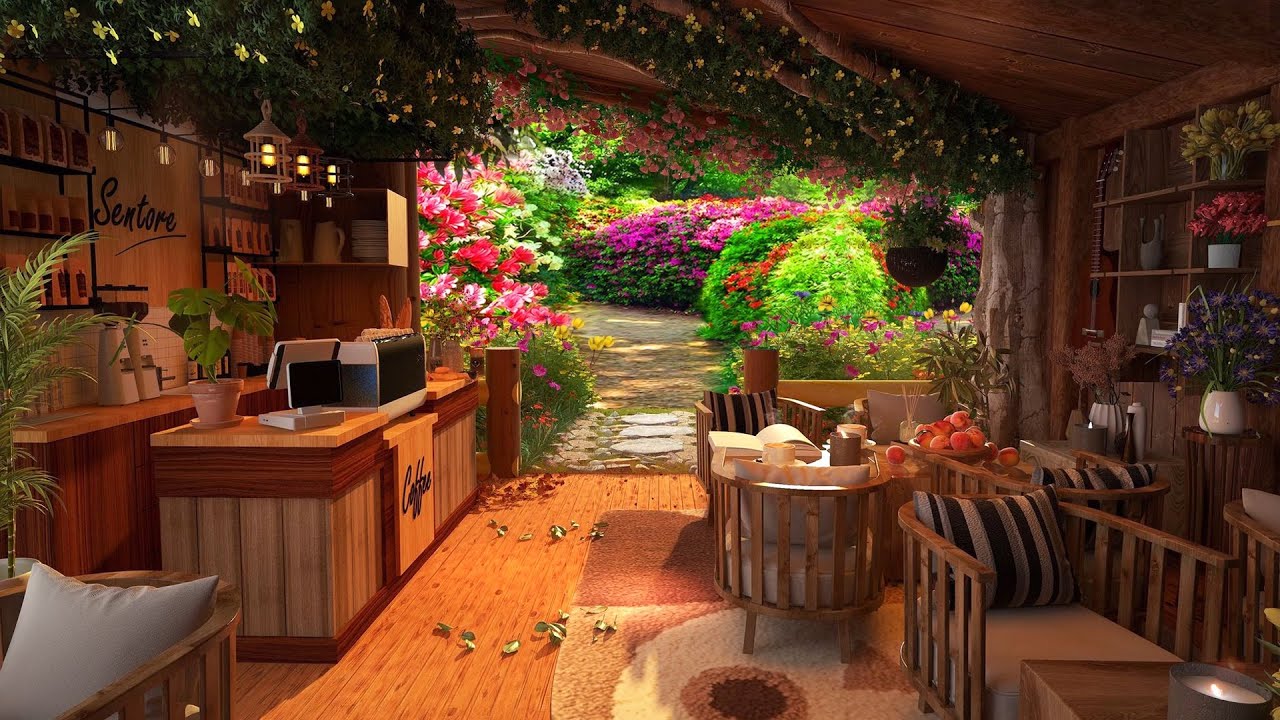 Peaceful Spring Morning & Happy Jazz Bossa Nova Music,"Beautiful Spring ...