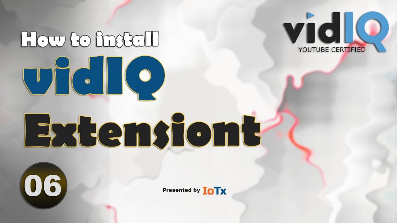 How to Install vidiQ Extension | vidiQ Extension for Google Chrome ...