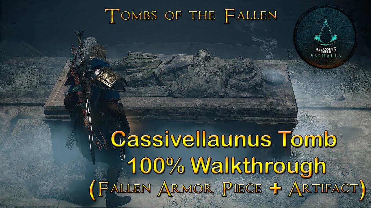 Assassin Creed Valhalla - Cassivellaunus Tomb 100% Walkthrough | Tombs ...