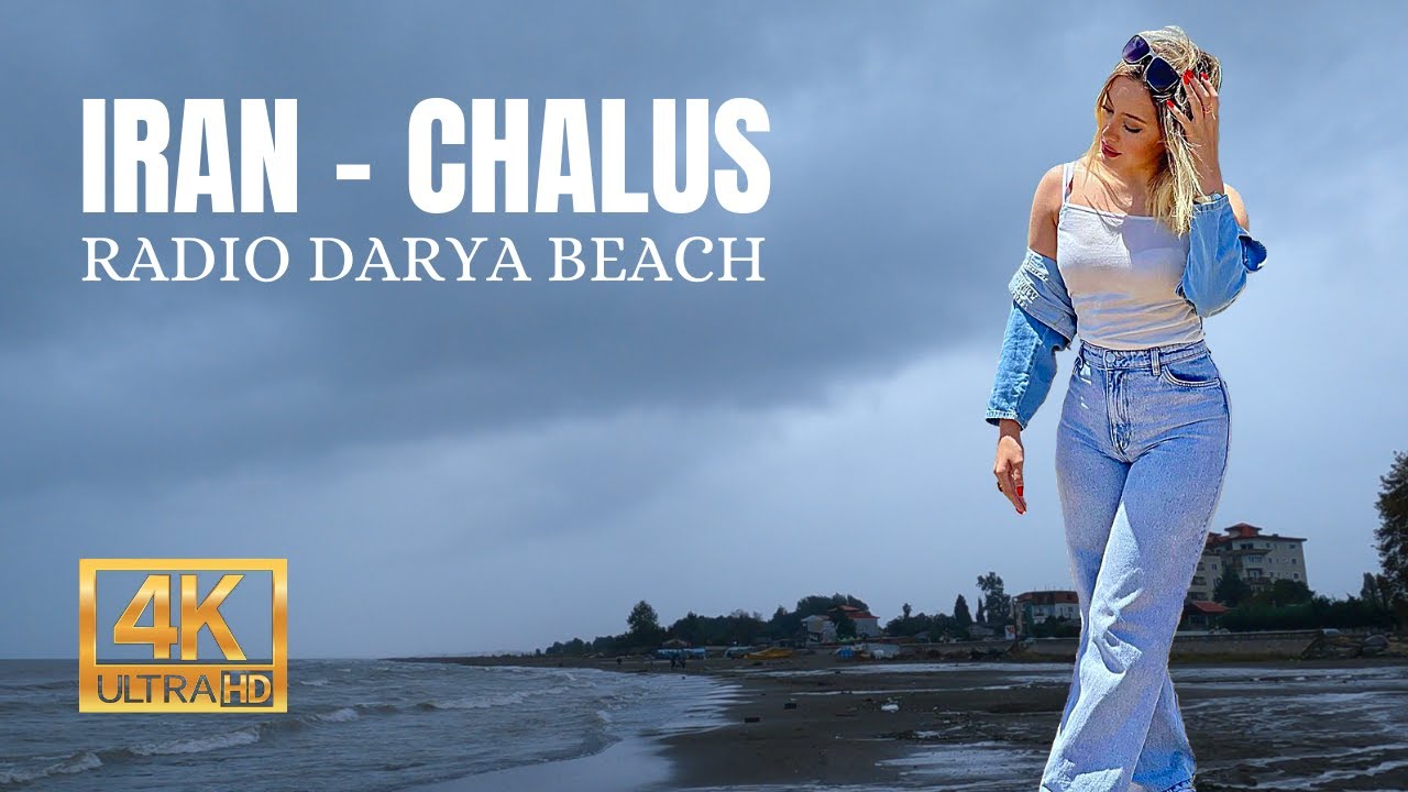 Iran, Chalus city beach walking tour, caspian sea beach tour, Iran ...