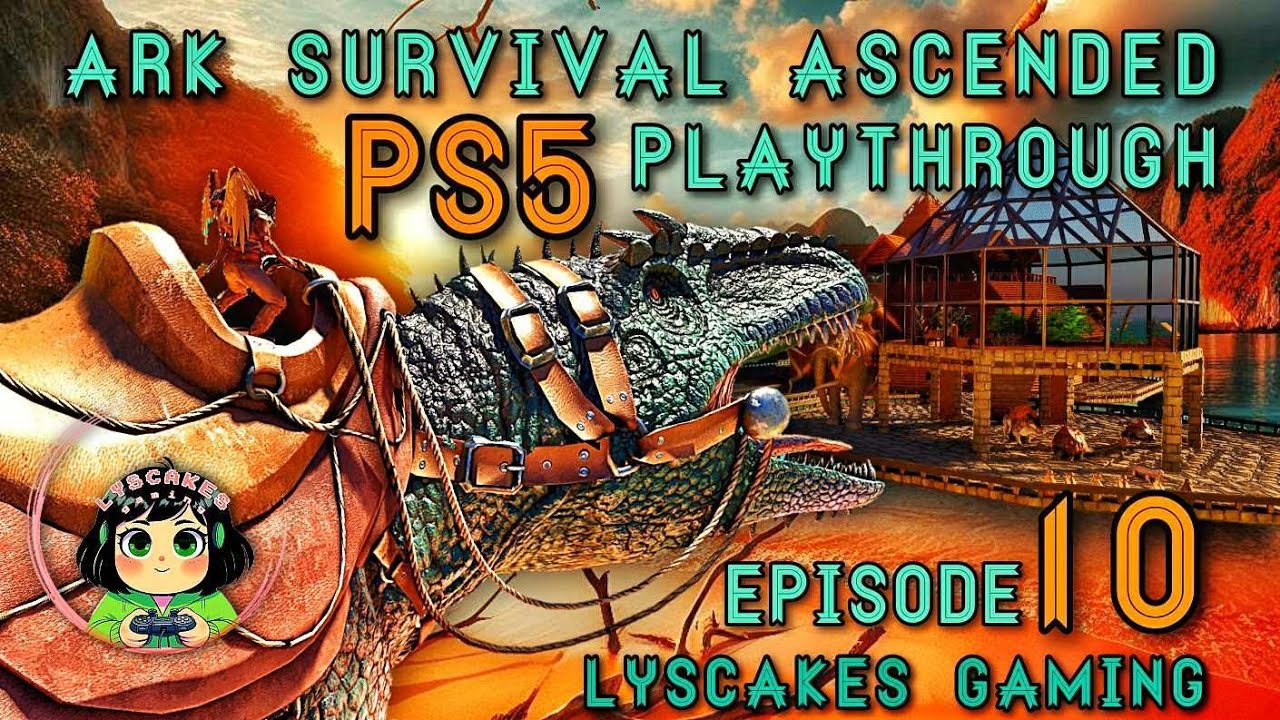 RR-TRANQS MADE GIGA TAMING EASY | ARK Survival Ascended | PS5 ...