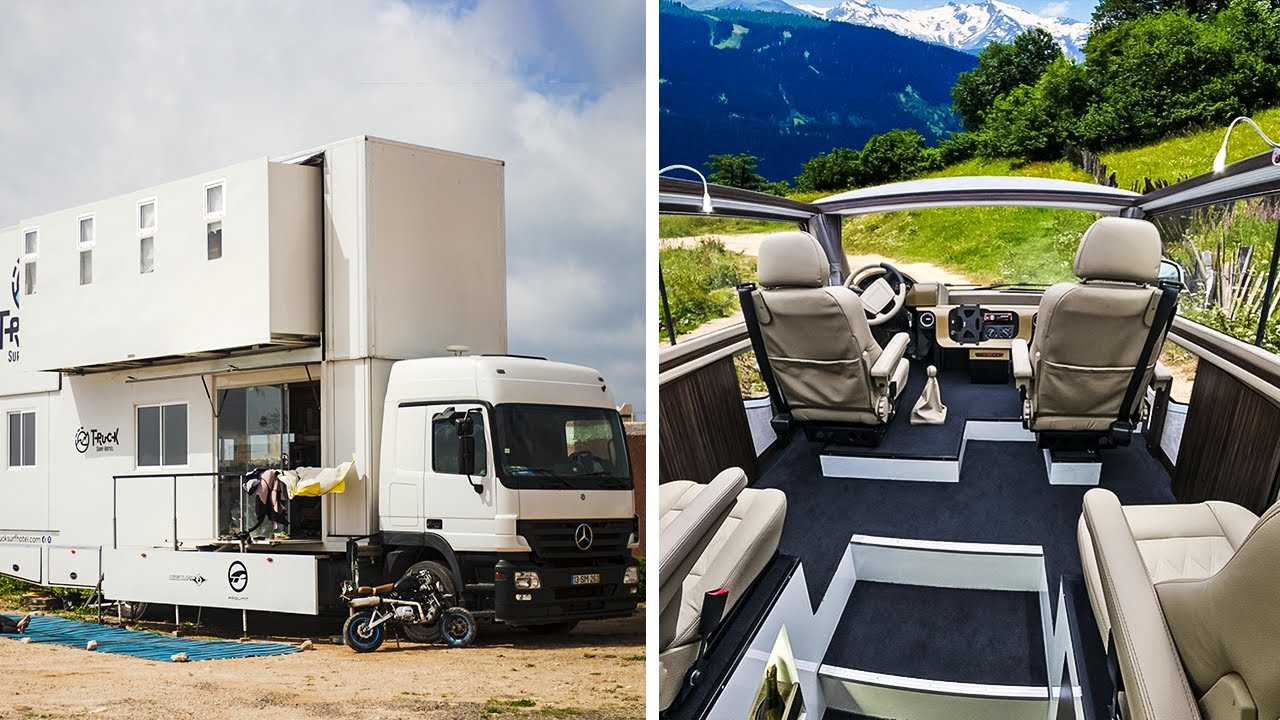 Insane Motorhomes That Will Blow Your Mind | Inventions That Actually ...