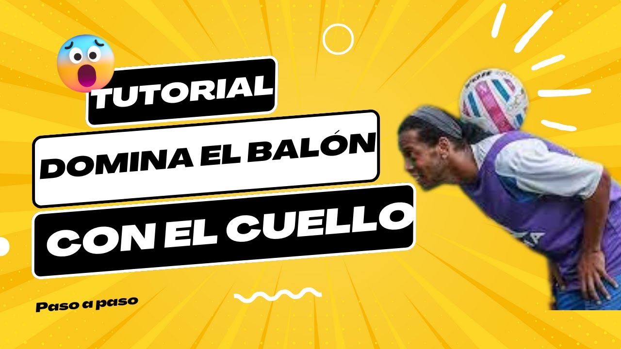 TRUCO DE FÚTBOL PARA NIÑOS // TUTORIAL NECK STALL - YouTube