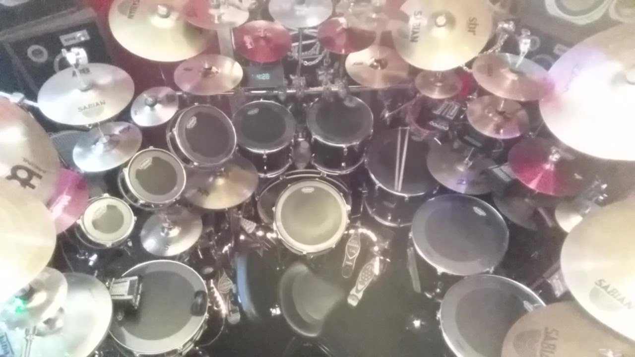 KISS/Eric Singer endorsed Pearl Drum Set-Cell S9-Mini Still Video-Ole ...