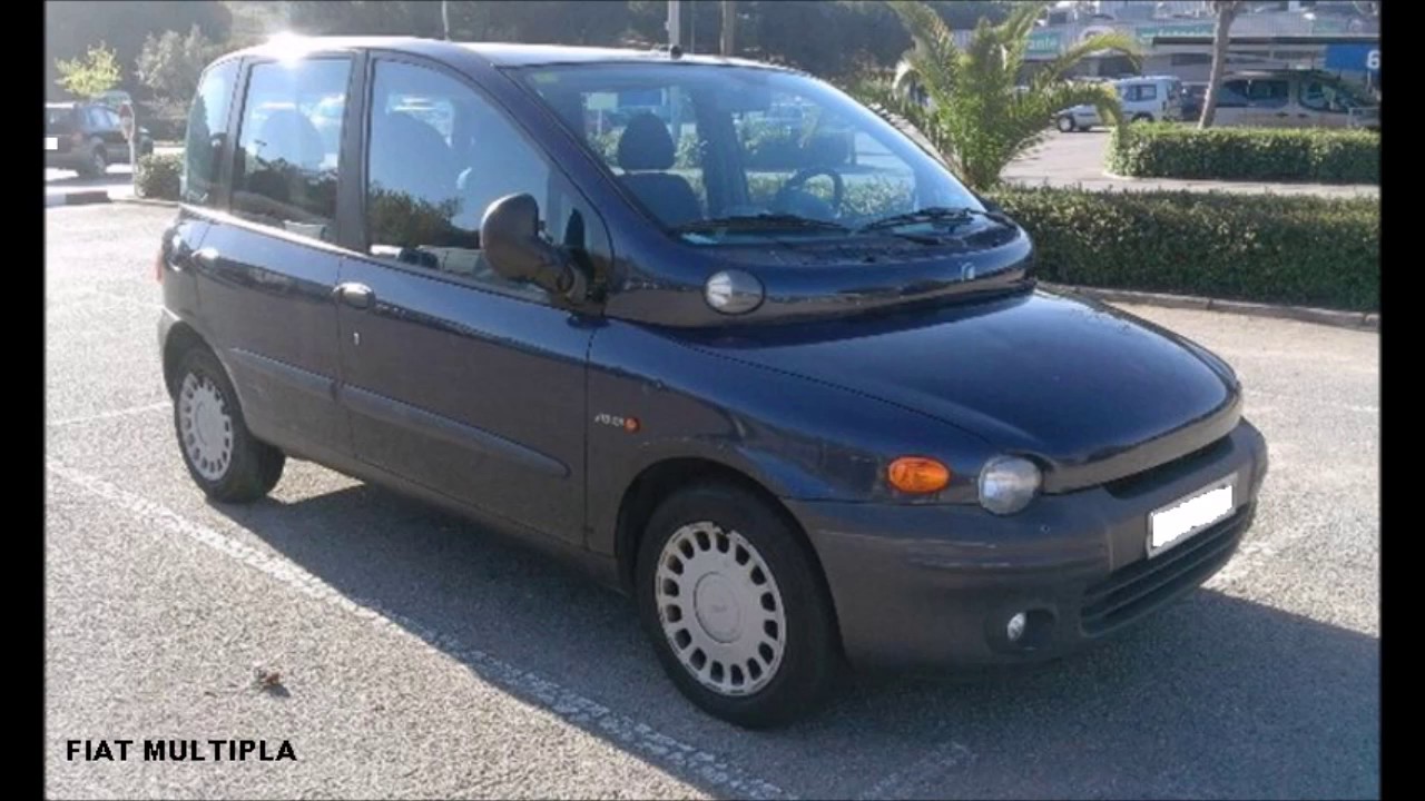 Fiat Multipla - El auto más feo de la historia pero bastante espacioso ...