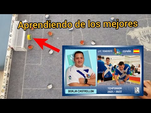 Aprendiendo de los mejores con Borja Castrillón. Fútbol chapas