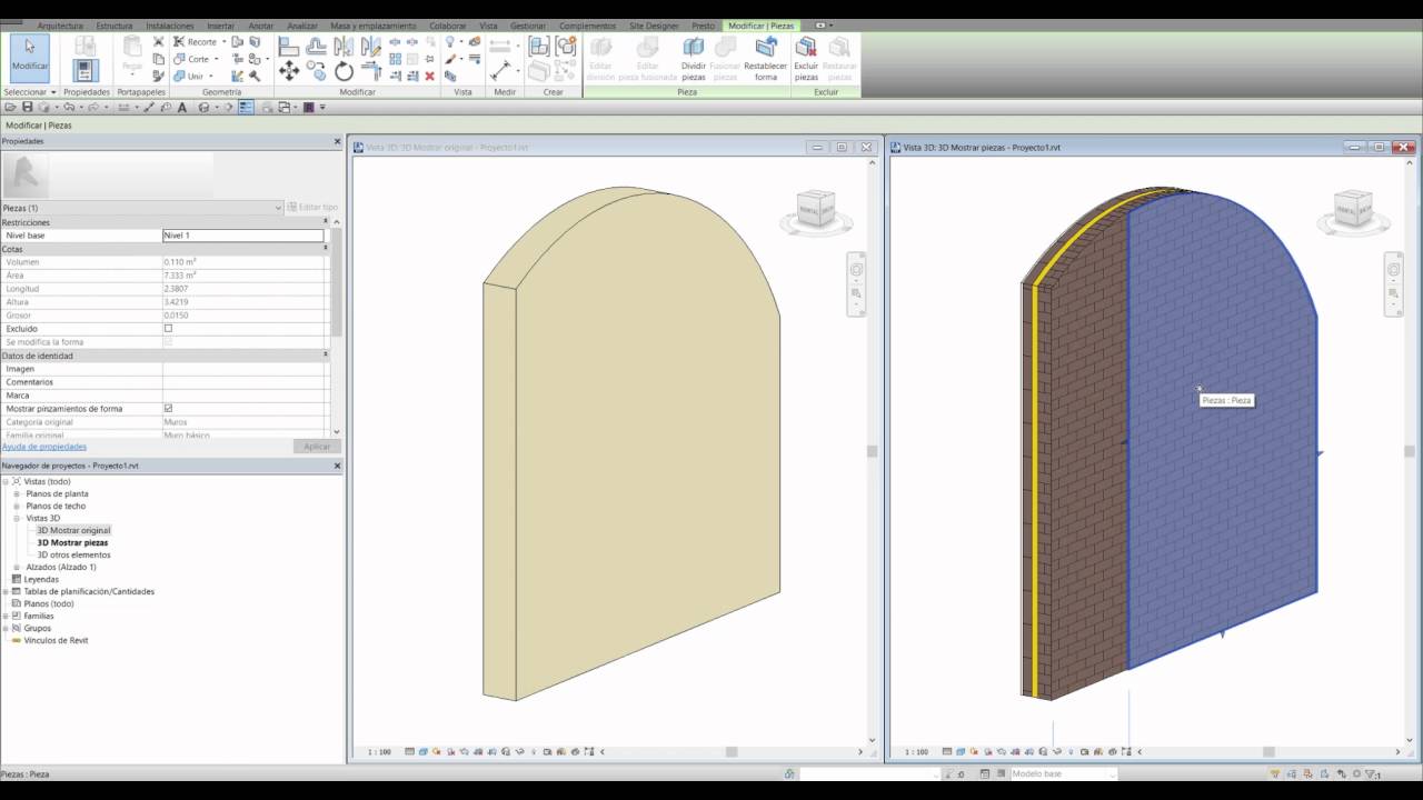 Piezas (Parts) de Revit: qué son, cómo funcionan y por qué son tan ...
