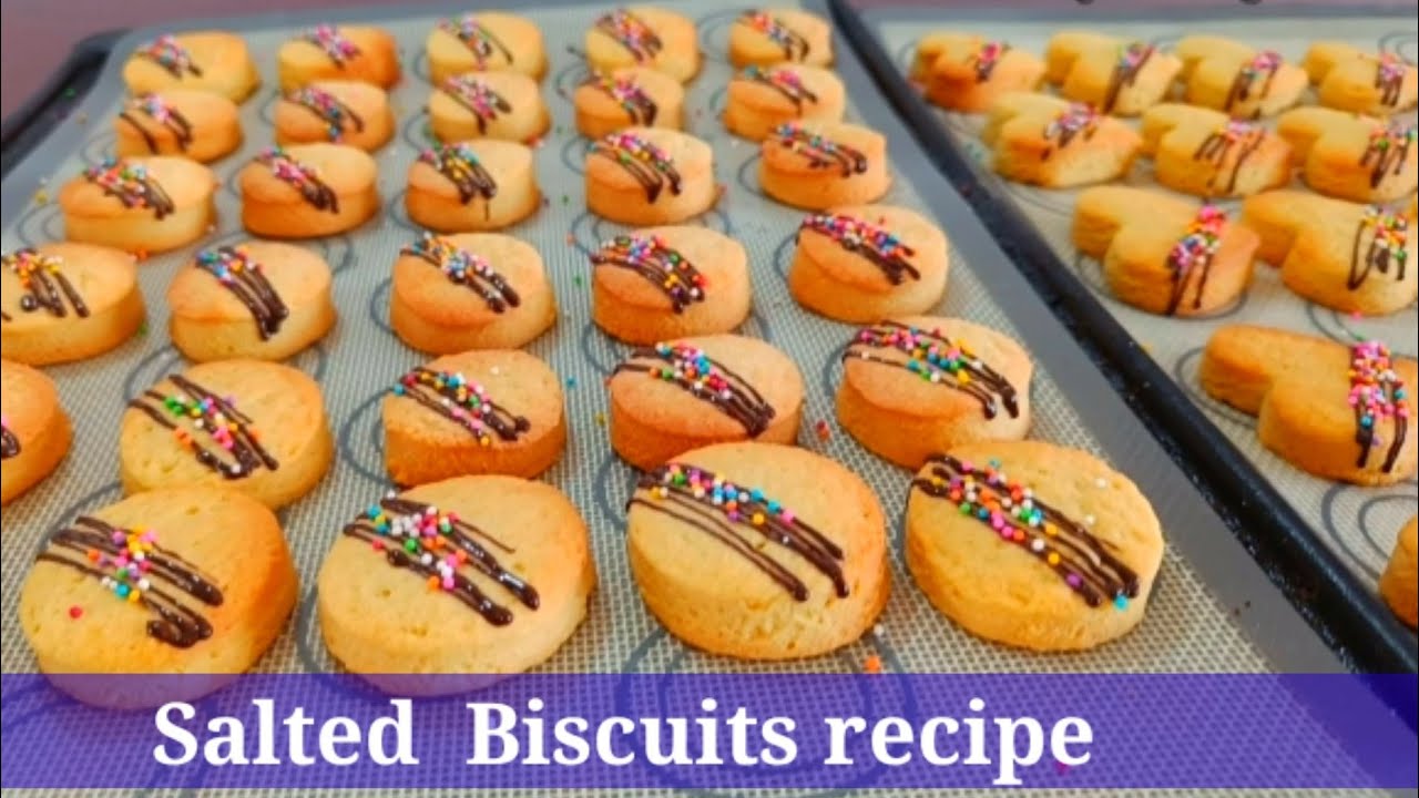 Salted biscuits recipe | how to make salted biscuits | cookies recipe ...