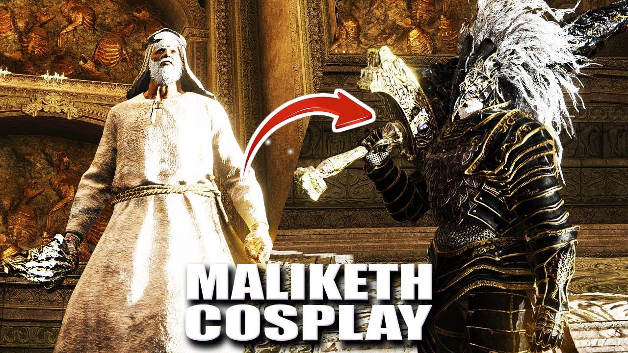 ÓTIMA SURPRESA PROS ADVERSÁRIOS! COSPLAY DO MALIKETH NO ELDEN RING PvP COLISEUS - YouTube