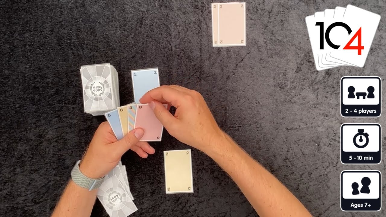 10-4 / A quick card game - YouTube