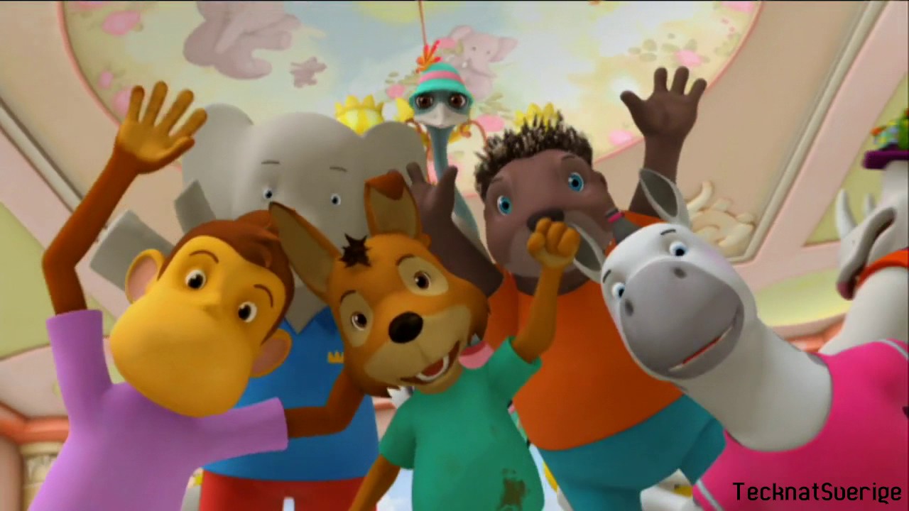 Babar och Badous äventyr - Intro Svenska/SWEDISH (Babar and the ...