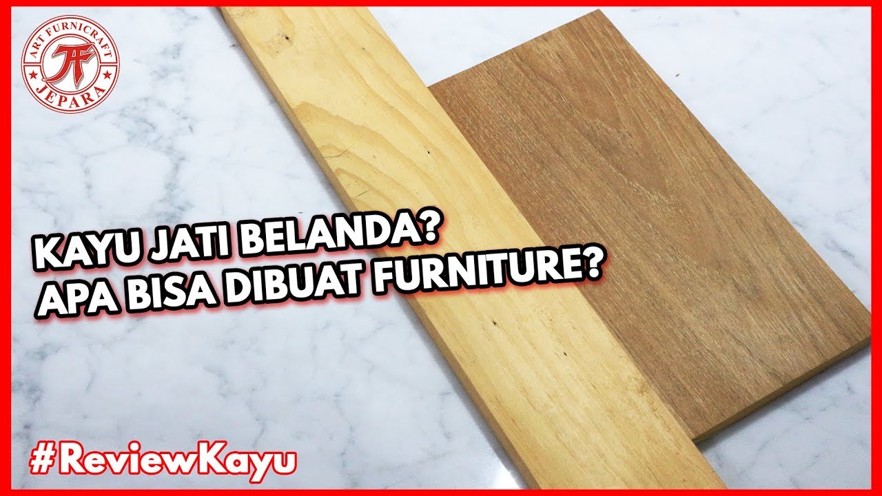 REVIEW KAYU JATI BELANDA! Apa Bisa Dibuat Furniture? - YouTube