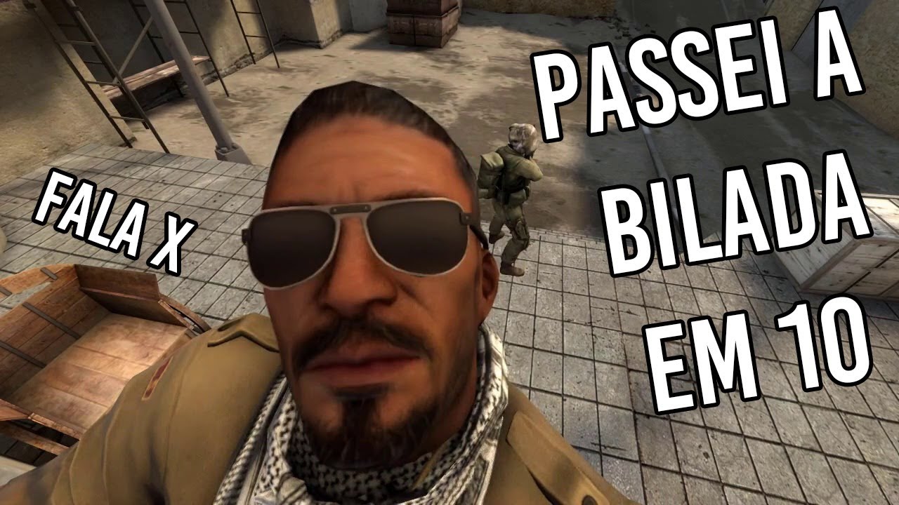 Passei a faca em 10 na partida mata-mata | CS:GO - YouTube