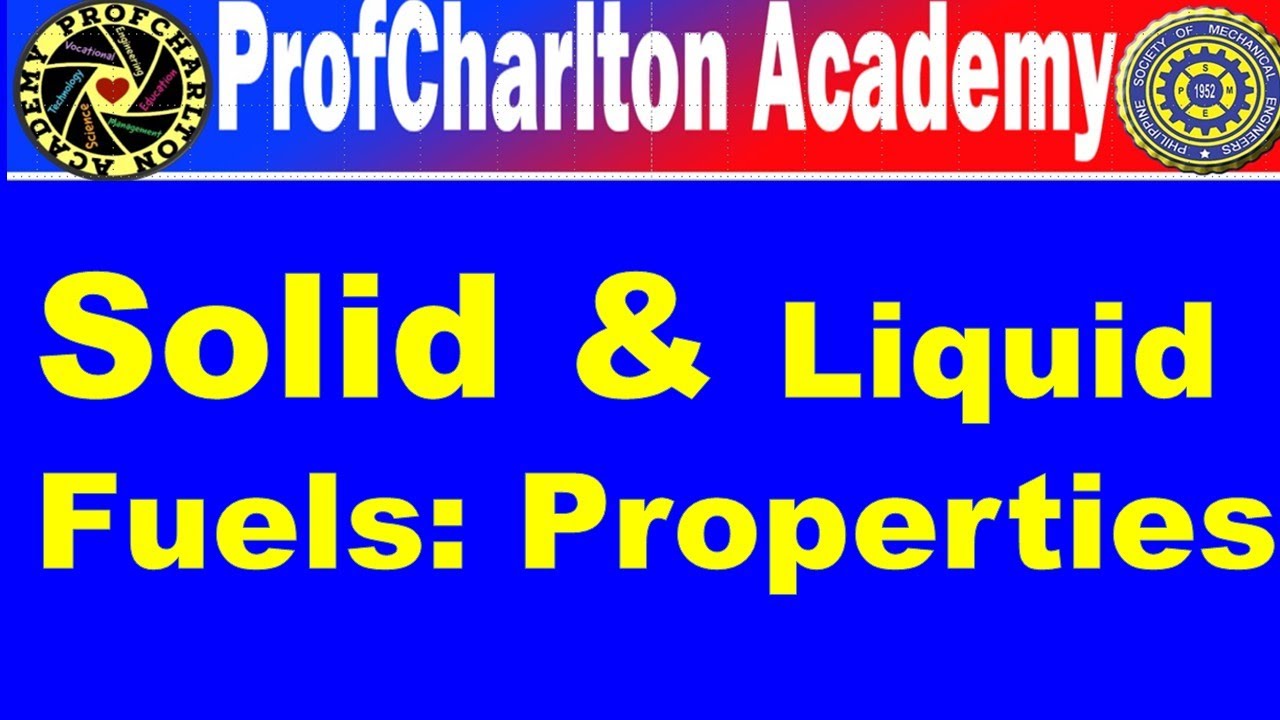 Solid , Liquid, Gaseous and Alternative Fuel Properties: ME LAB 1 ME 3A ...