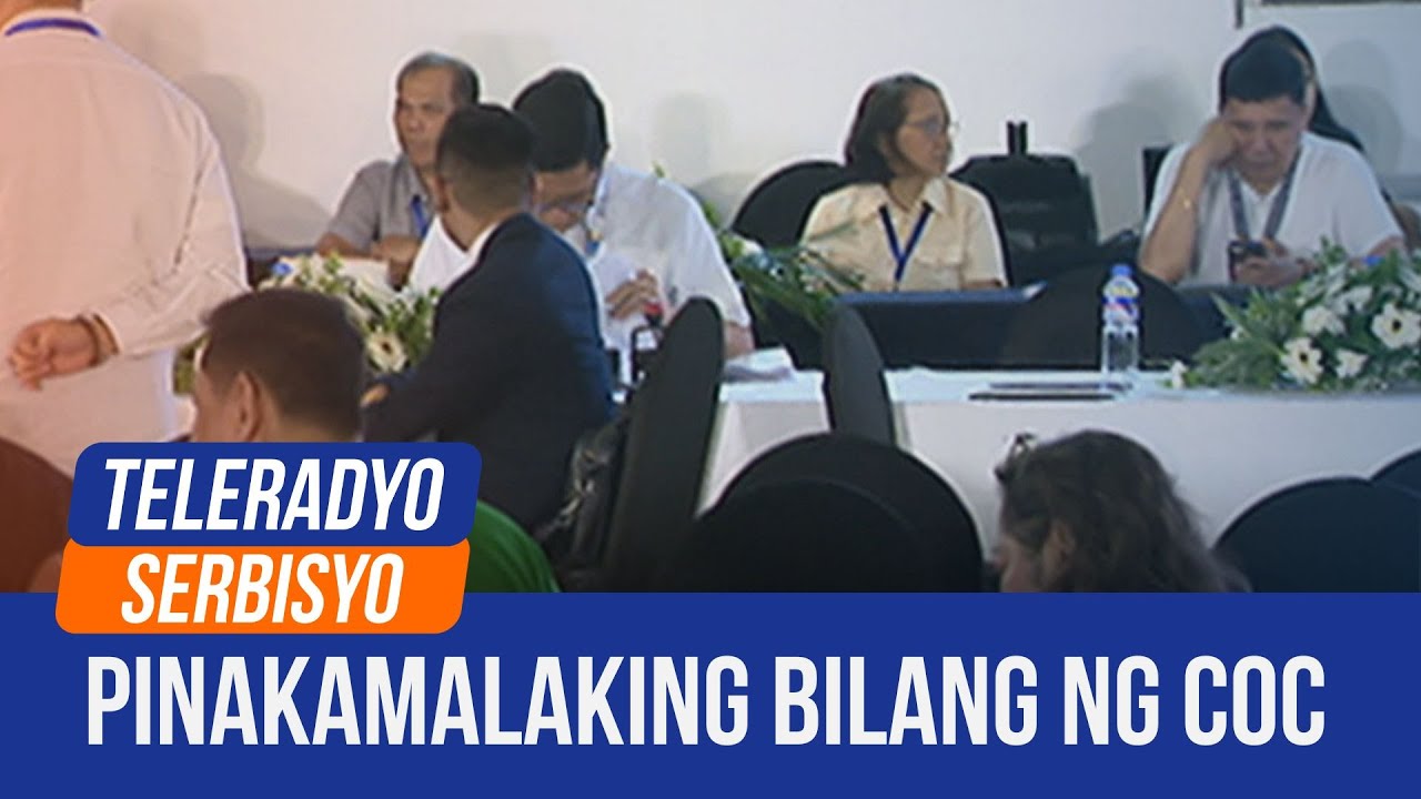 COMELEC records largest COC filings for 2025 Senate polls | Mandato ...