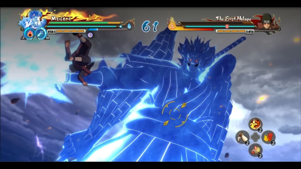 Six Path Madara VS Sage Hashirama - Naruto Shippuden Ultimate Ninja ...