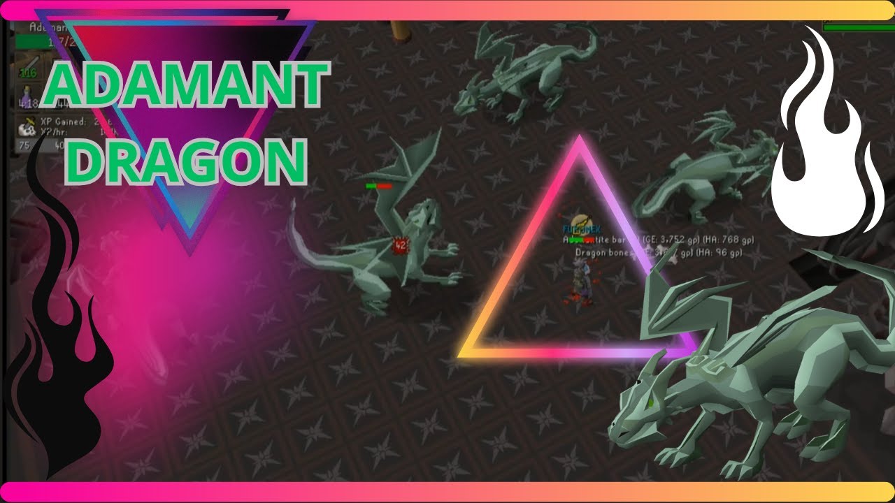 ADAMANT DRAGON - MAS RECOMENDACIONES - GUIA COMPLETA (OSRS) - YouTube