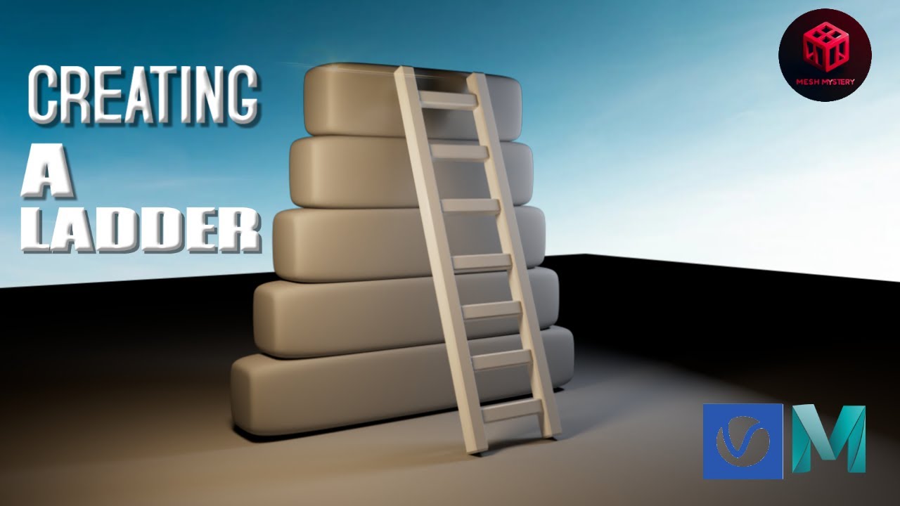Creating A Ladder - Autodesk Maya || VRAY - YouTube