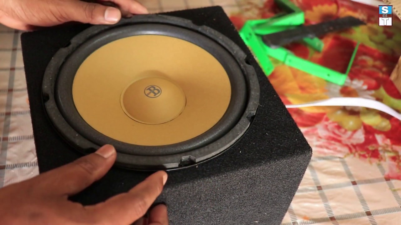 How to setup speaker in speaker box perfectly - YouTube