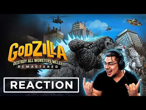 Roster Trailer REACTION! - Godzilla Destroy All Monsters Melee Remastered