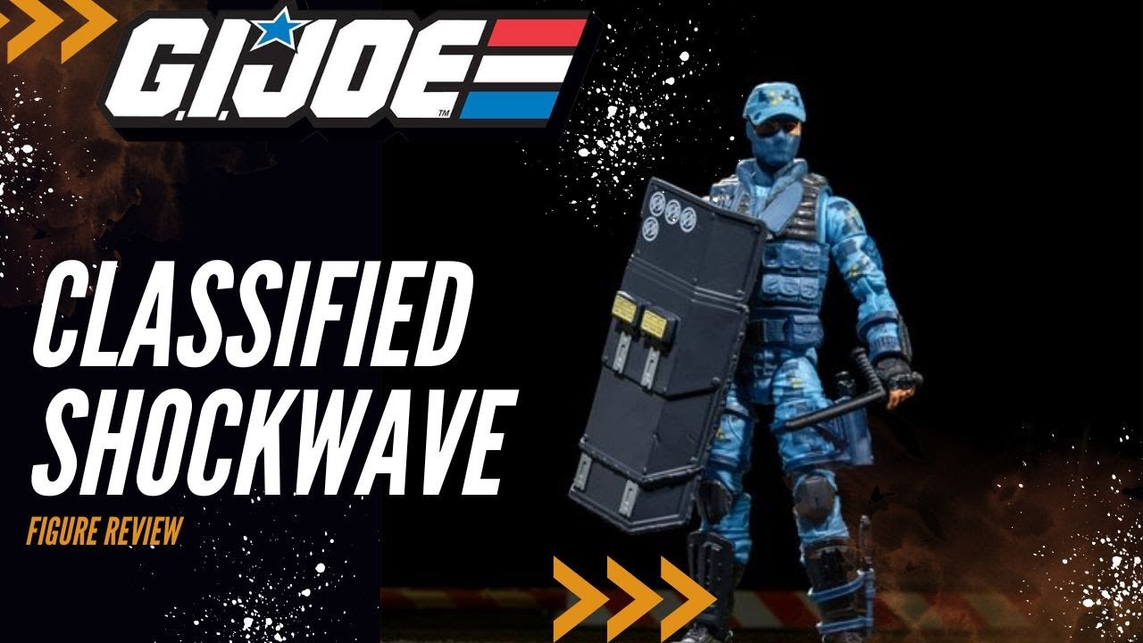 Unboxing & Review: G.I. Joe Classified Series - Shockwave 6-Inch Figure ...