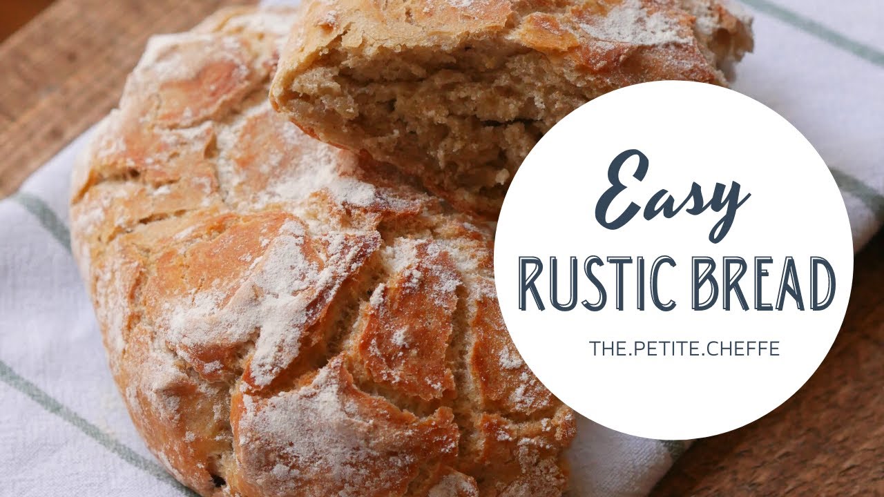 Easy Rustic Bread - YouTube